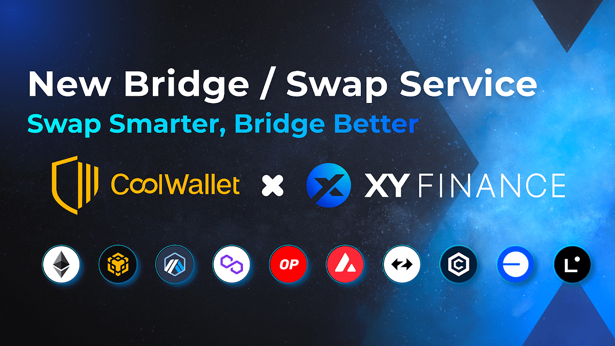 CoolWallet Introduces Bridge Swap Feature in Collaboration with XY ...