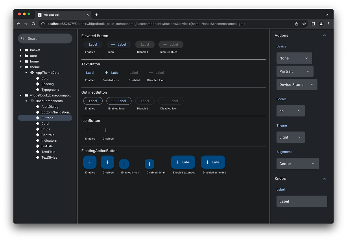 Displaying Material Base Components in Widgetbook | by Anton Borries ...