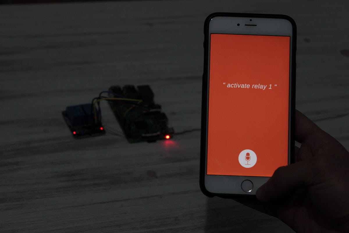 Raspberry Relay Control via Dialogflow | by SadeBros | Medium