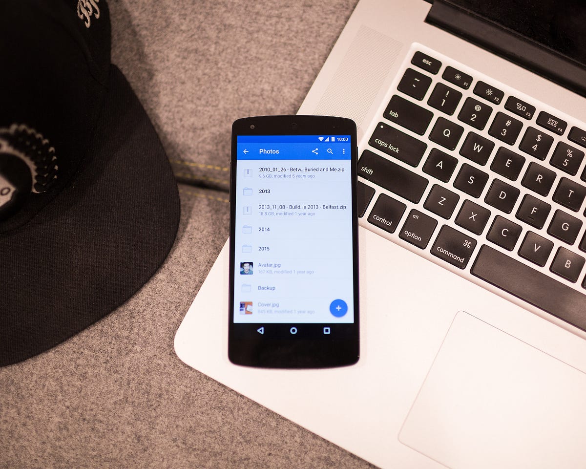 Redesign Challenge (2/52):. Re-imagining Dropbox with Material… | by ...