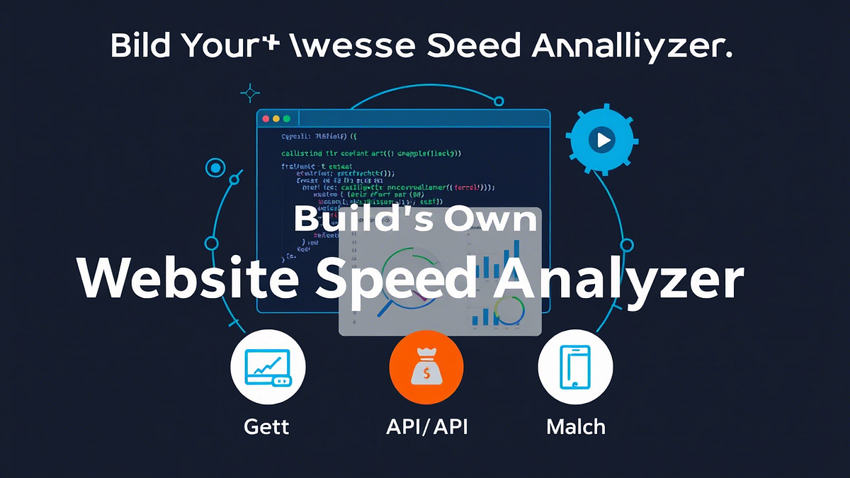 How to Create Your Own Website Speed Analyzer Tool | by Iam | Mar, 2025 | Medium