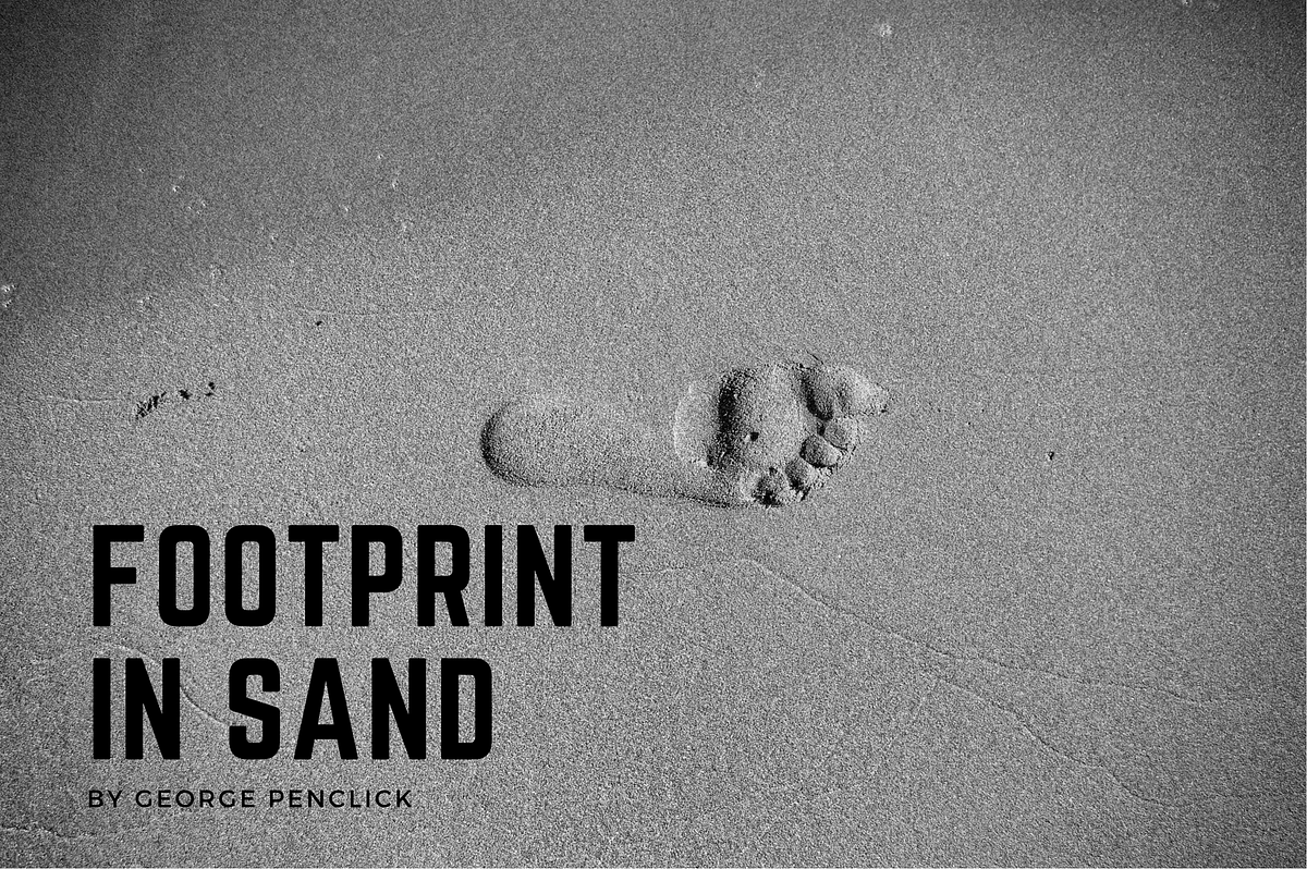 Footprints in the Sand. Footprints marked the sandy path as… | by George | Jun, 2023 | Medium