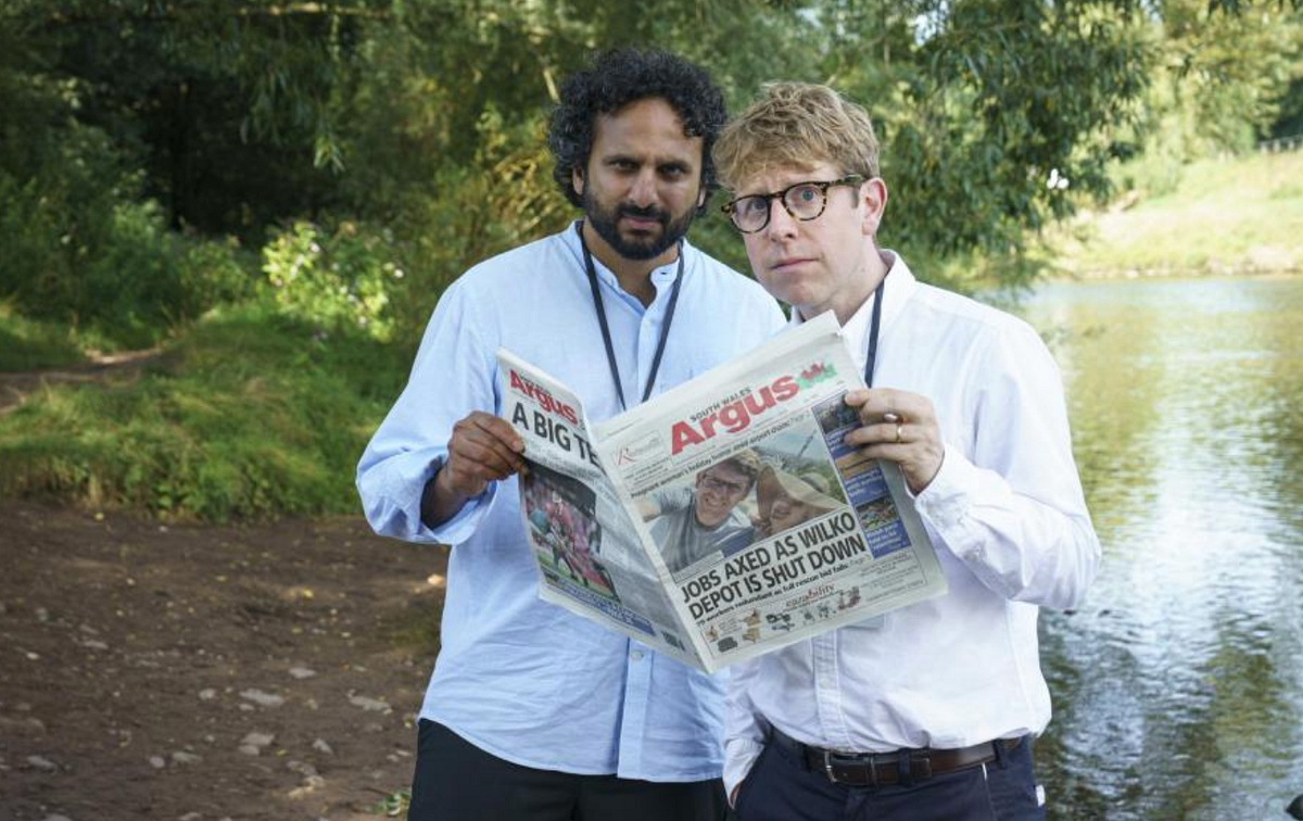 Comedians shine spotlight on local news as second series airs | by ...