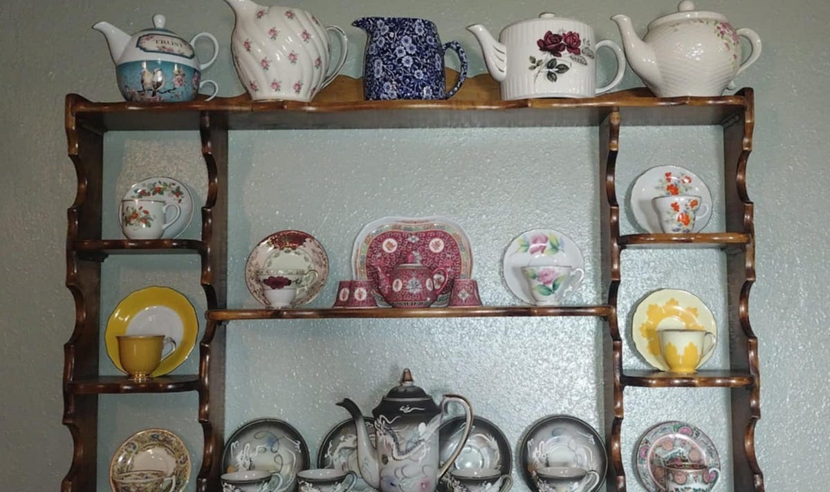 Tea for Two. A Collector of Teapots | by JoEllen Claypool | Admiring ...