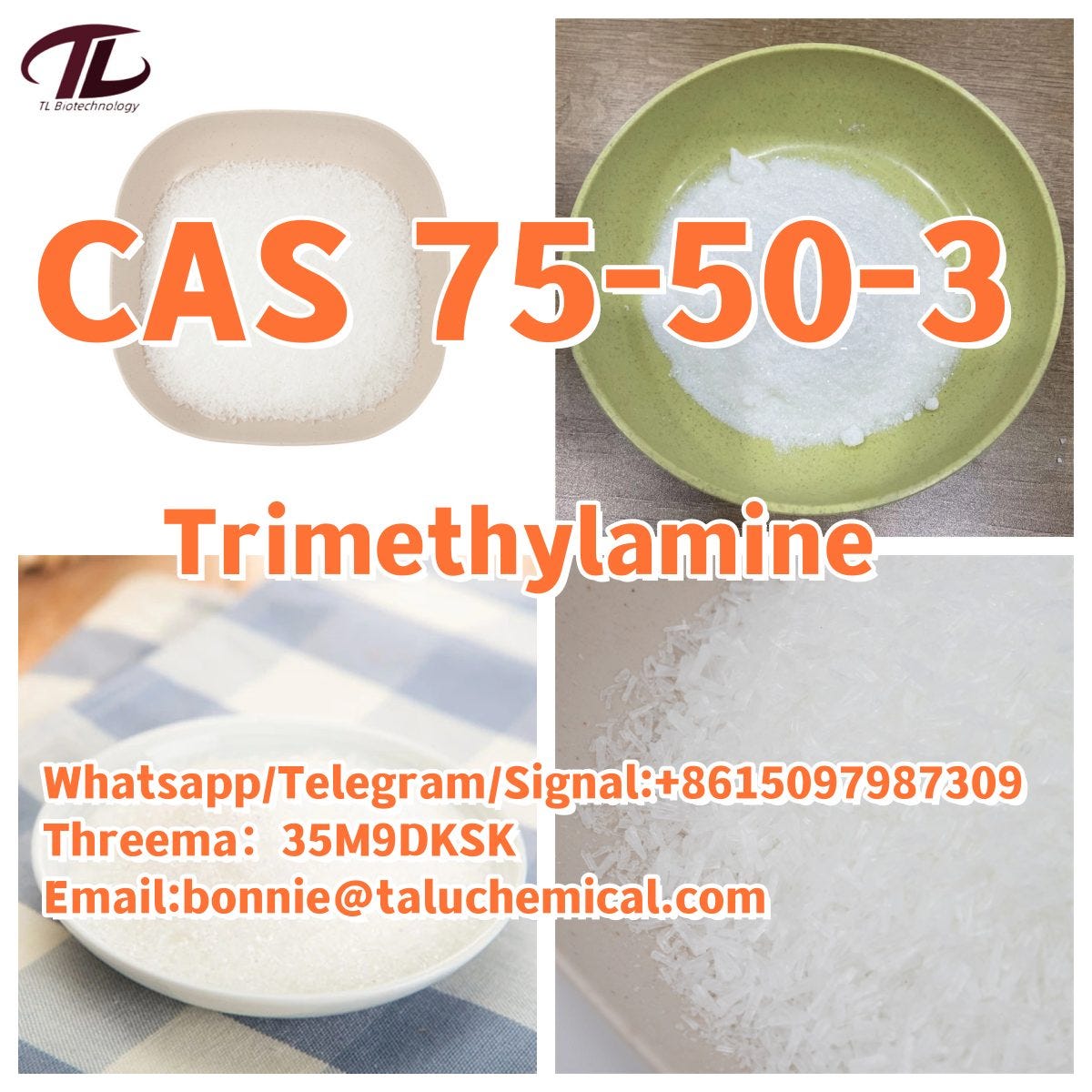 CAS 75–50–3 Trimethylamine - Bonnie Cao - Medium