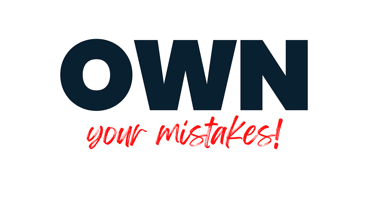 Owning Your Mistakes: The Long-Term Benefits of Self-Accountability in ...