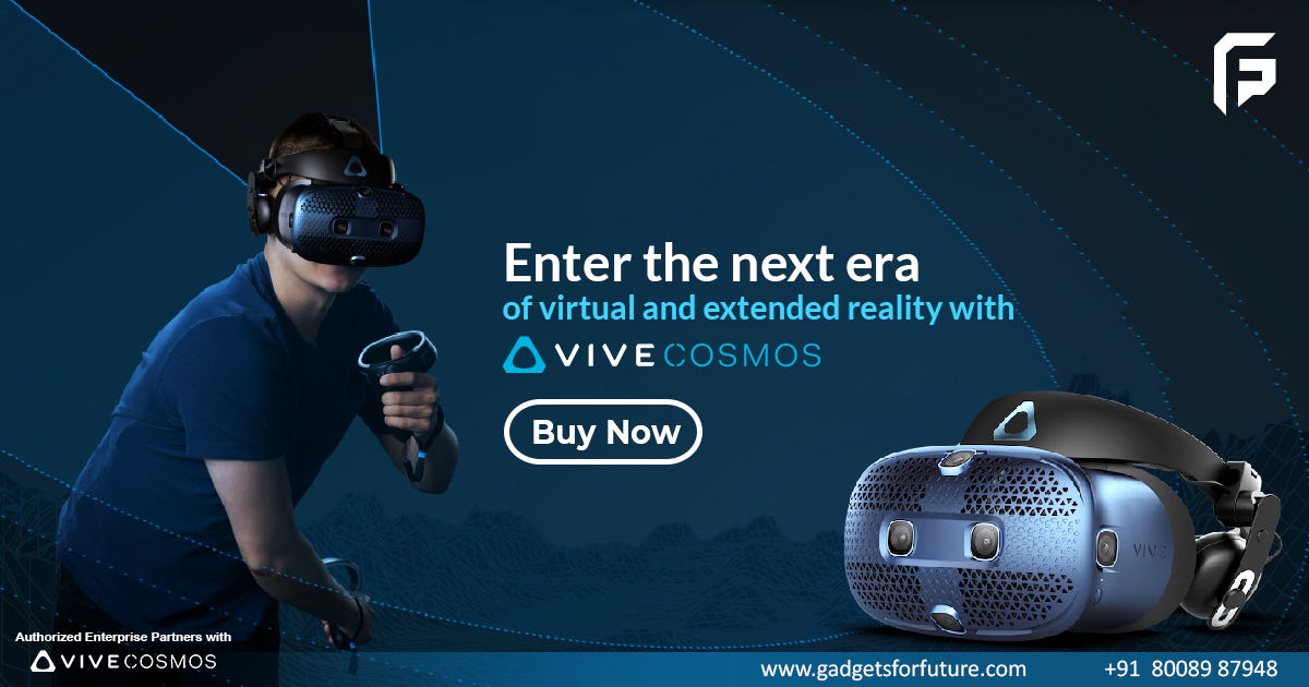 HTC VIVE COSMOS. 6 TRACKING CAMERAS — Get expansive… | by Gadgets for Future | Medium