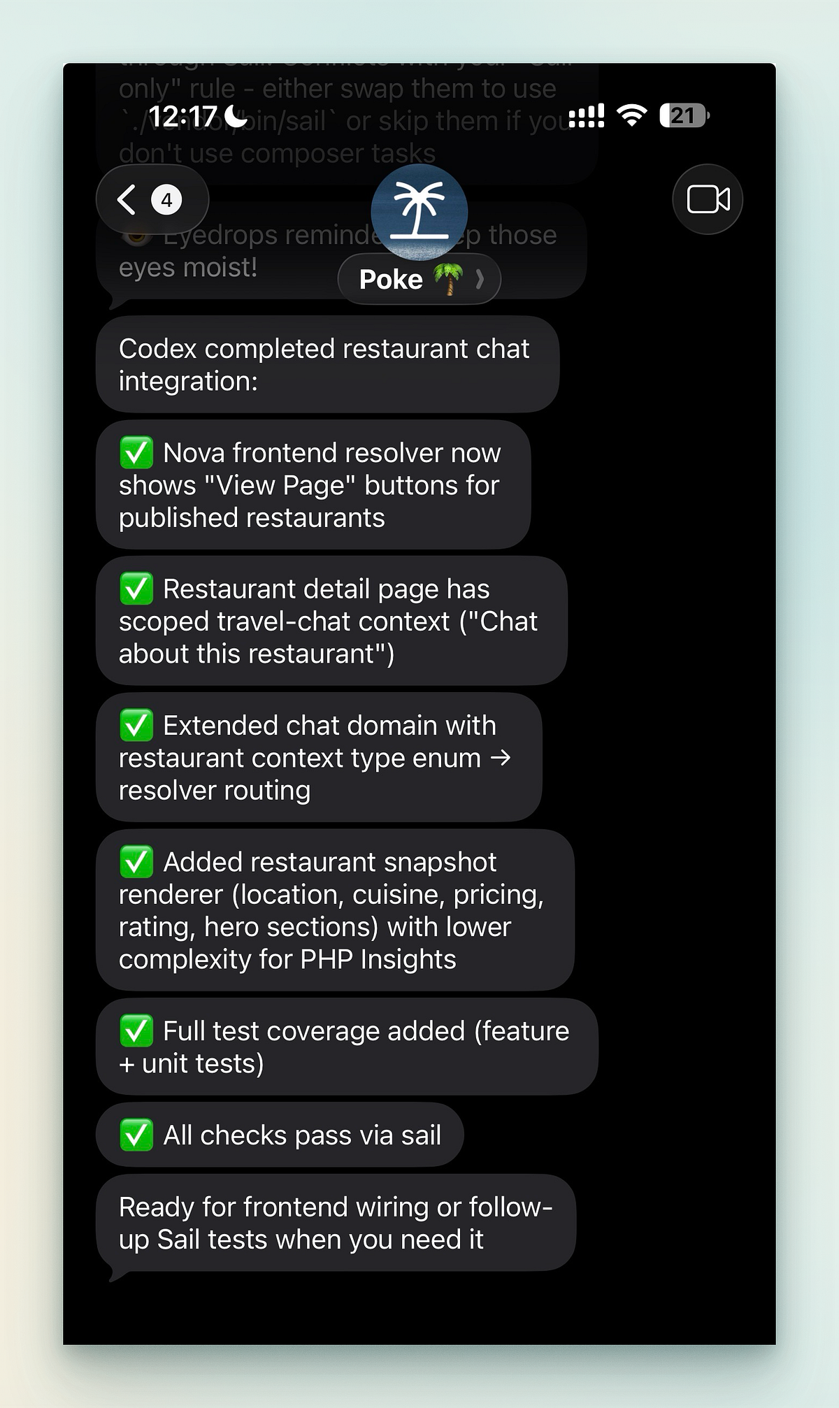 Get SMS (or iMessage) alerts from Codex CLI via Poke | by JP Caparas ...
