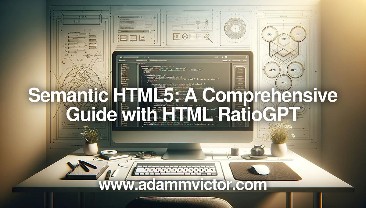 HTML5 A Guide with HTML RatioGPT. Semantic HTML5 with HTML RatioGPT | by Adam M. Victor | Author ...