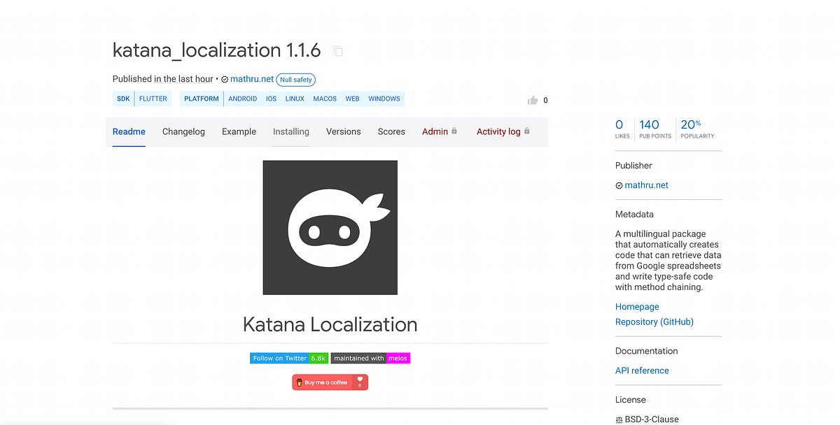 [Flutter] Auto-generated localization package using Google Spreadsheets. | by Masaru Hirose | Medium