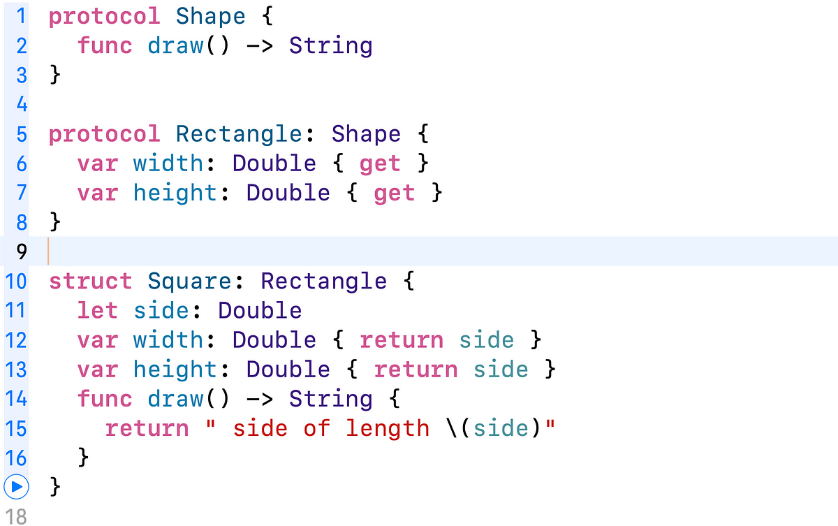 Protocol Inheritance In Swift Neetha Paradkar Medium