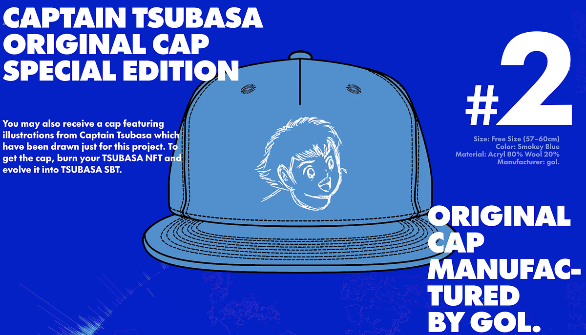 CAPTAIN TSUBASA ORIGINAL CAP SPECIAL EDITION. | by Official Captain ...