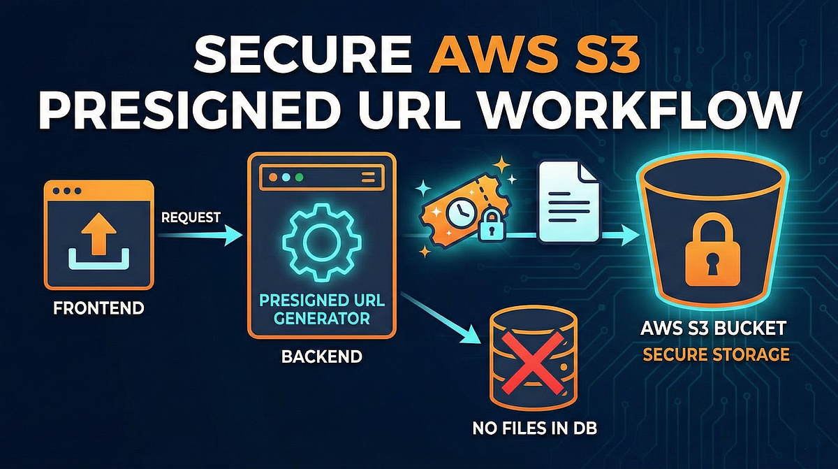 Stop Storing Files in Your Database: The Secure AWS S3 Presigned URL ...