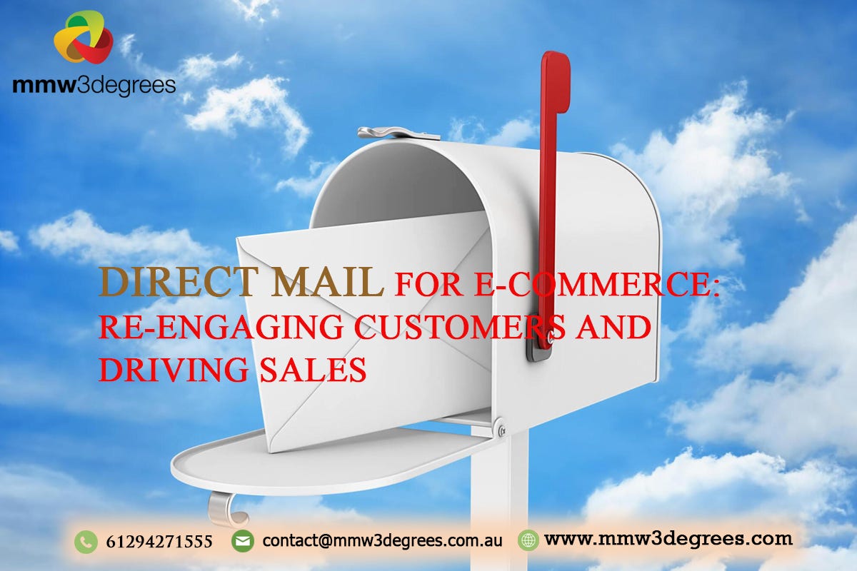 Direct Mail for E-commerce: Re-Engaging Customers and Driving Sales ...