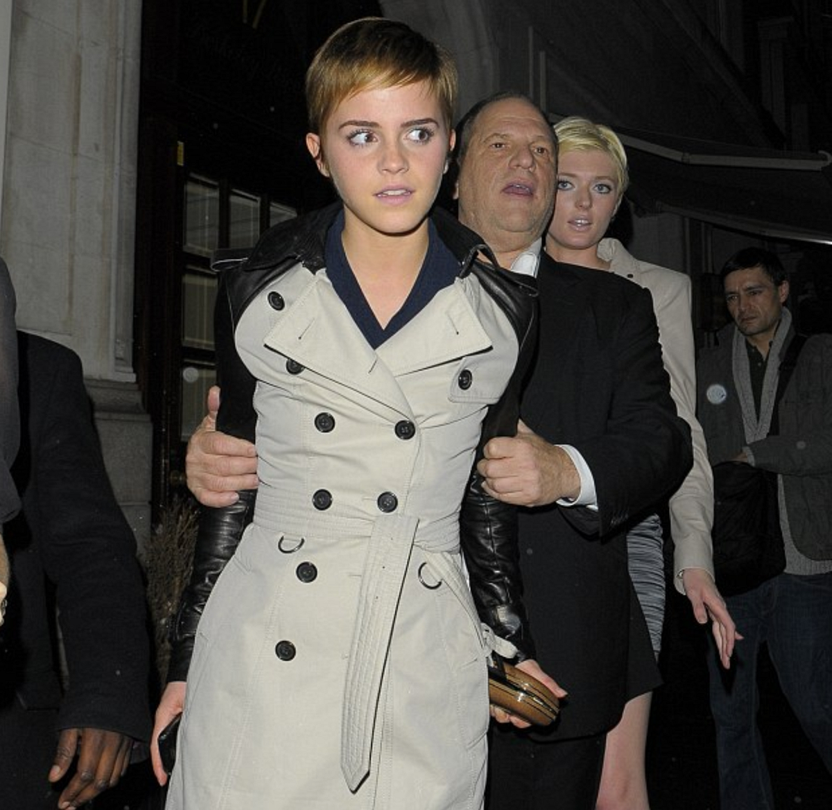 Body Language Analysis №4093: Fear and Harvey Weinstein — Emma Watson’s ...