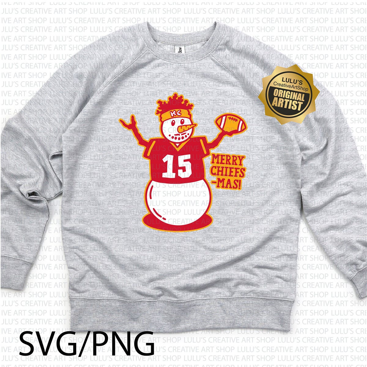 Snowman mahomes SVG-png-mahomes svg-png-chiefsmas svg-kc christmas svg ...