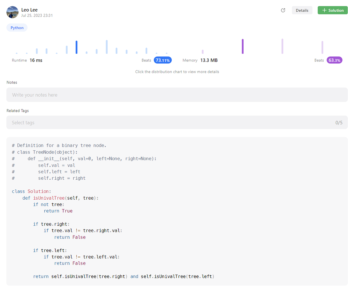 leecode ex39 - leoBlackTea - Medium