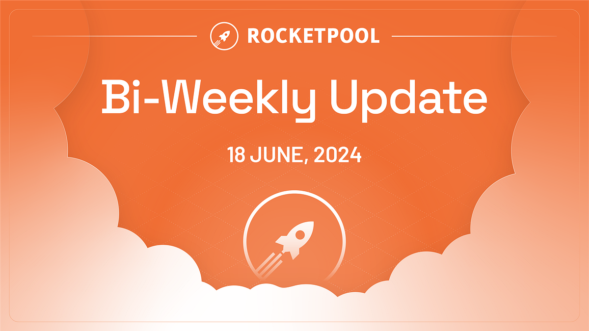 Bi-weekly update, 18 June 2024. Node operator count increased 0.3% to… | by Maverick | Rocket ...