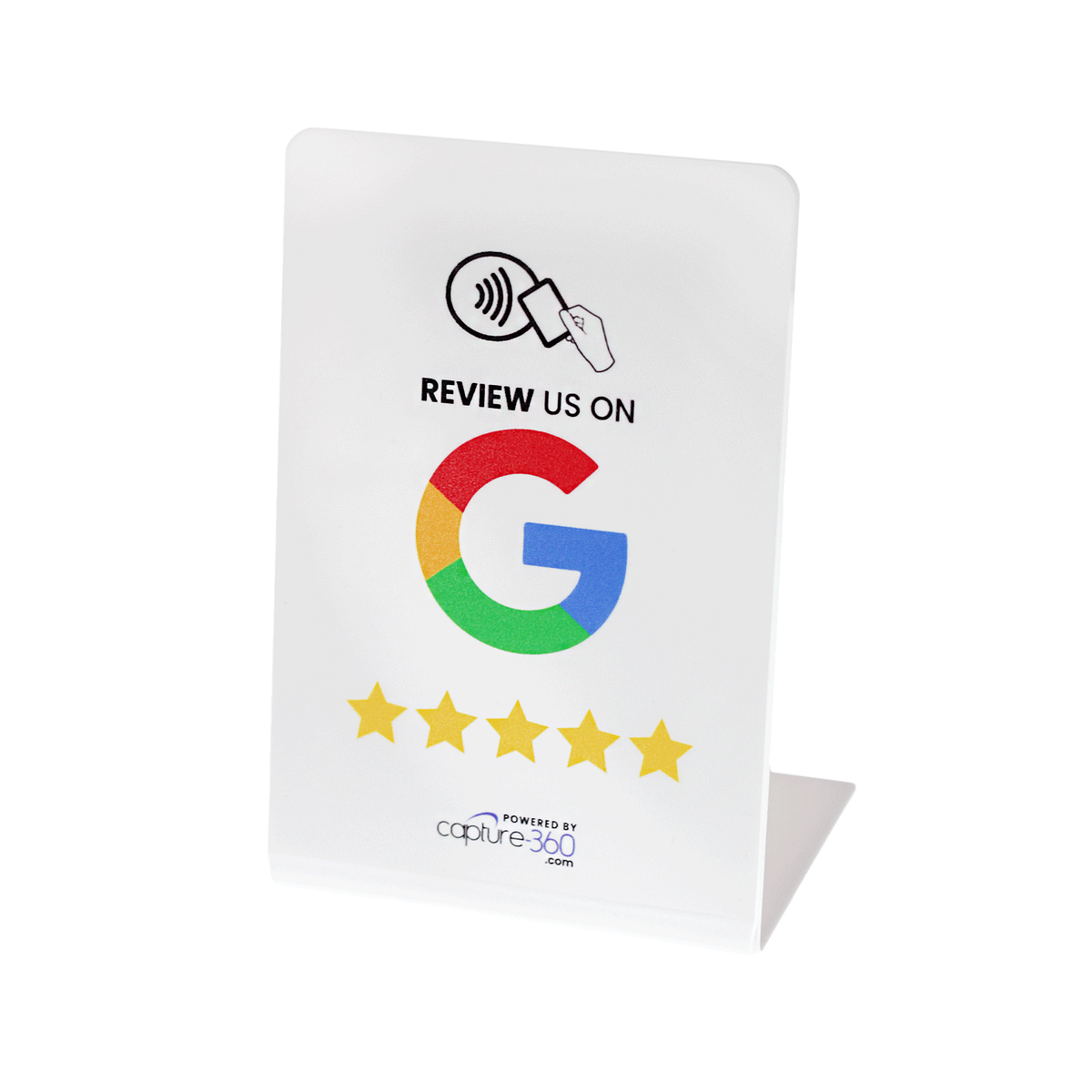 GOOGLE REVIEW SMART TAP NFC DISPLAYS - Capture 360 Inc - Medium