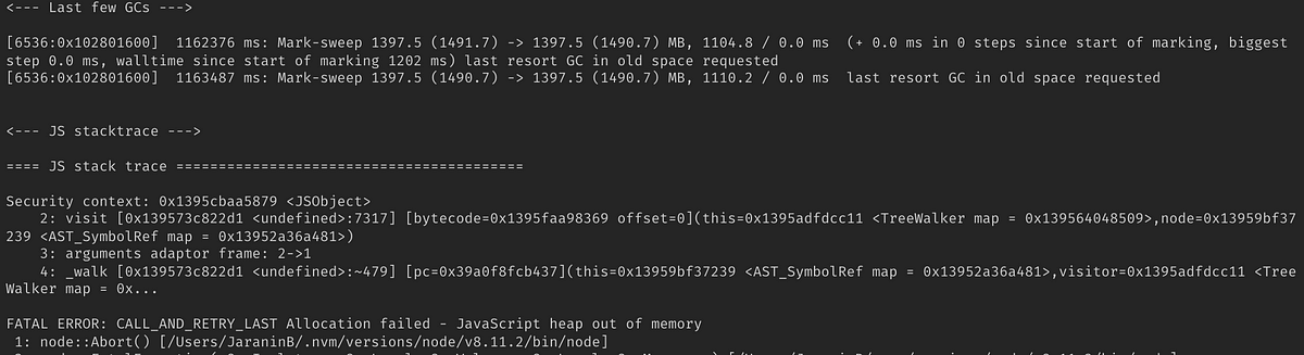 Webpack — Javascript Heap Out Of Memory By Jaranin Boonpee Medium
