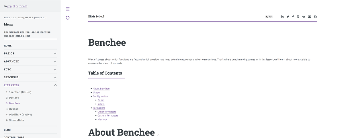 Using Benchee for Elixir Performance Tests | by David Kerr | Medium