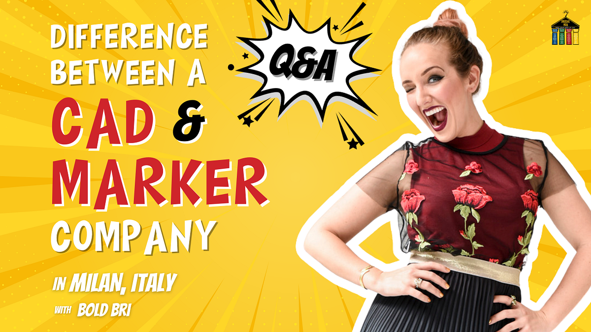 Difference between a CAD company and a Marker company? - Bold Bri - Medium