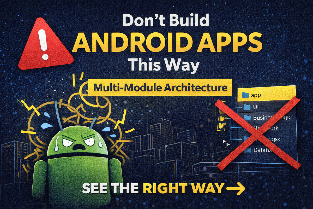 Multi-Module Architecture in Android (Part 1) : How Large Apps Really Scale | by Rishabh | Dec ...