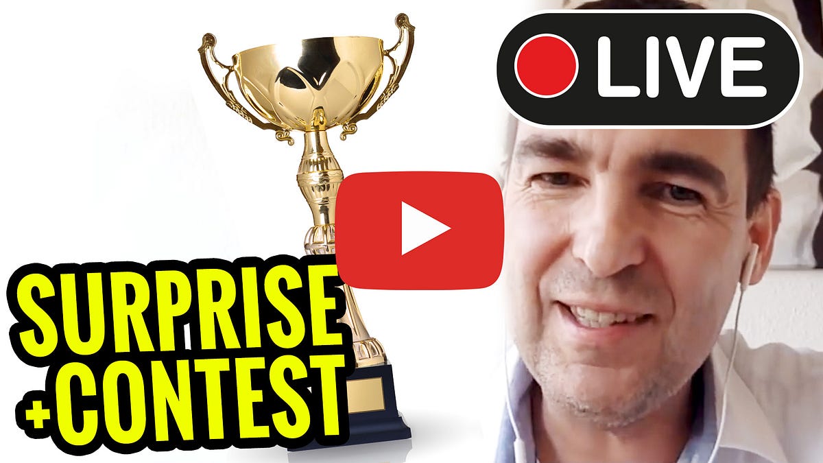 Surprise & Contest + Great Prizes: Meeting Me 1:1 + Books (Video) | by ...