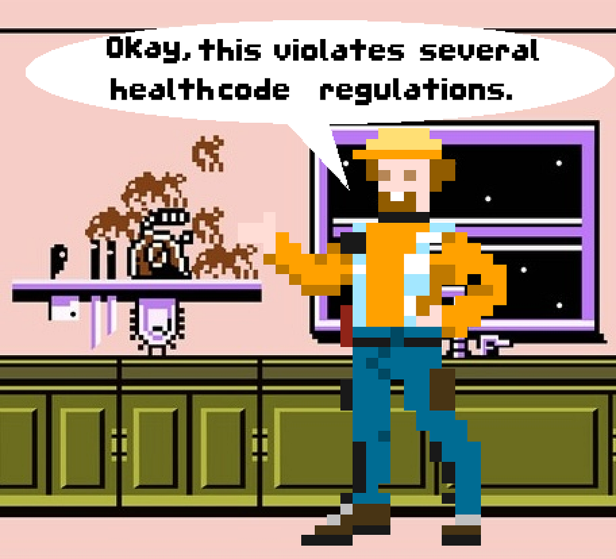 8-Bit Home Inspection | Maniac Mansion | Part Two | The Kitchen | by RO ...