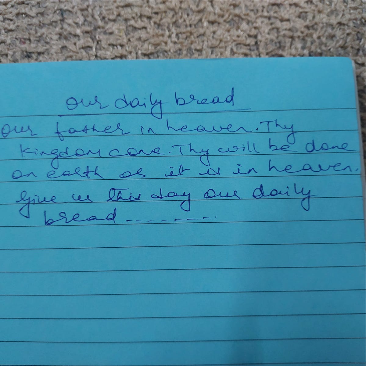 Our Daily Bread. A poem based on the prompt — Bread | by Priyanka Sinha ...