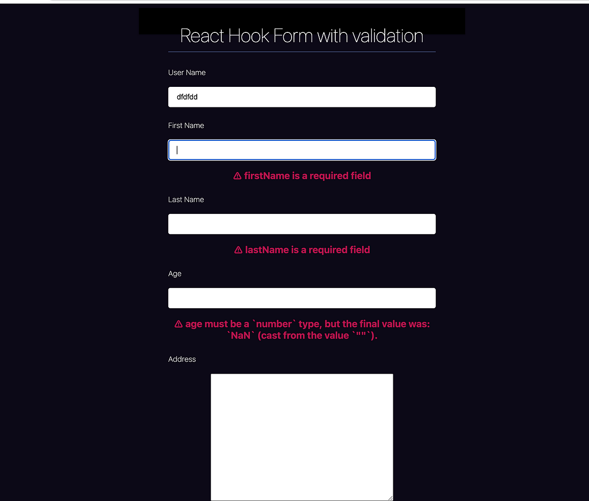 How To Add React Hook Form With Typescript To React Js Application 