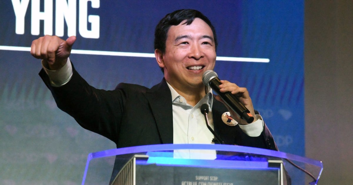 Andrew Yang Has No Clue. Democratic candidate’s dishonest… | by Jeremy ...