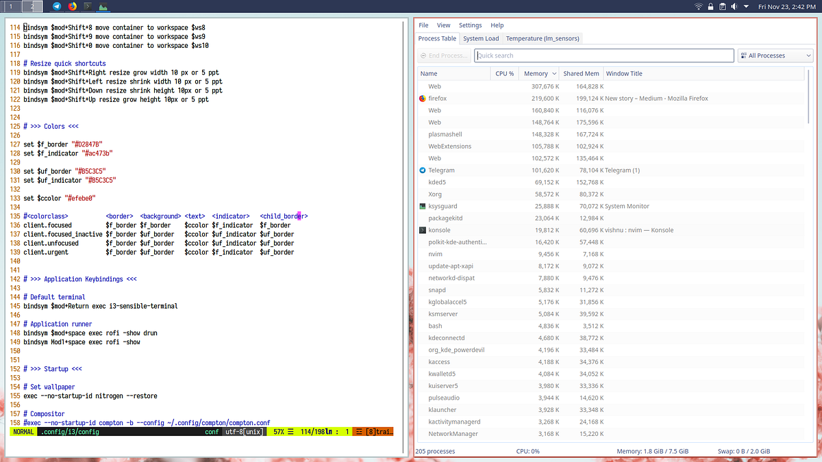 Using i3 window manager with KDE Plasma | by Vishnu Madhusoodanan | Medium