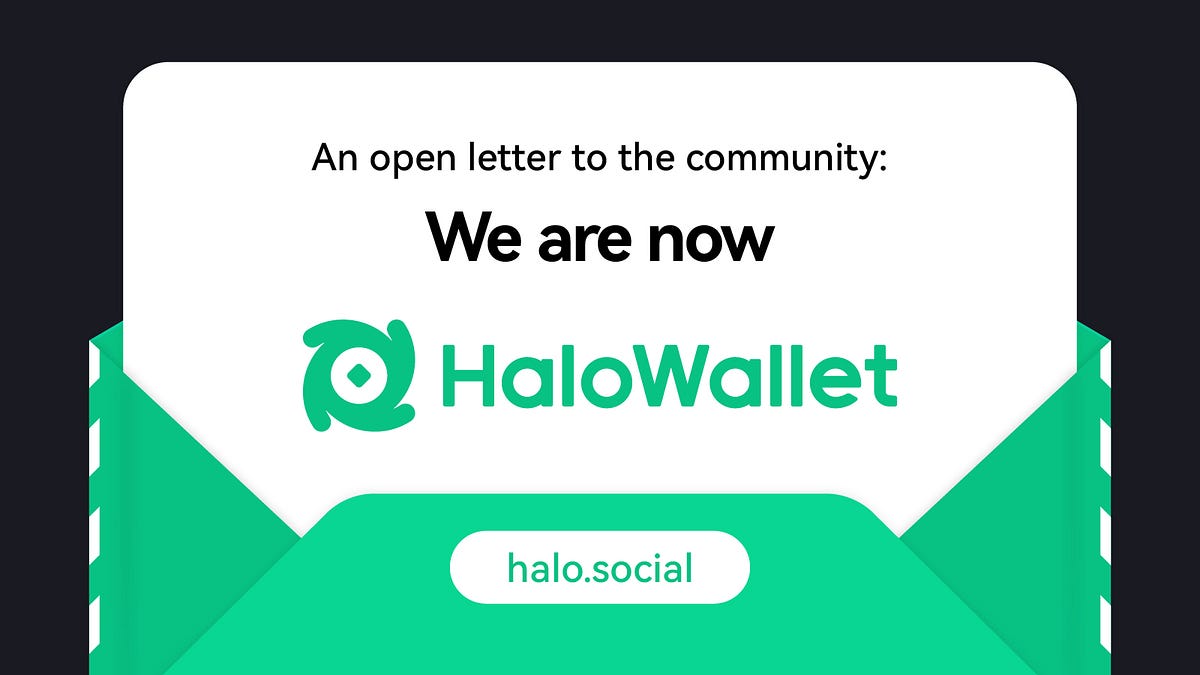 First Open Letter To The Halo Wallet Community | by Halo | Medium