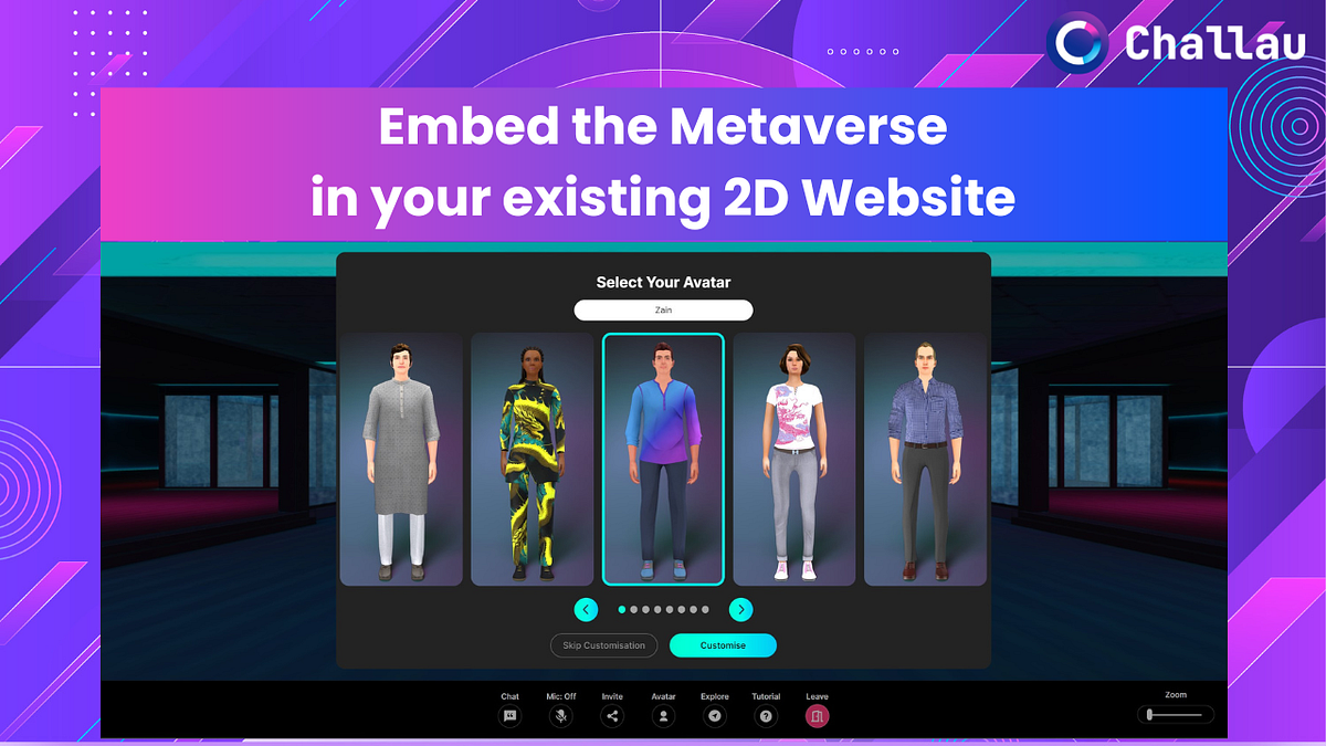Embed the Metaverse in your Website | by Metaverse_Challau | Medium