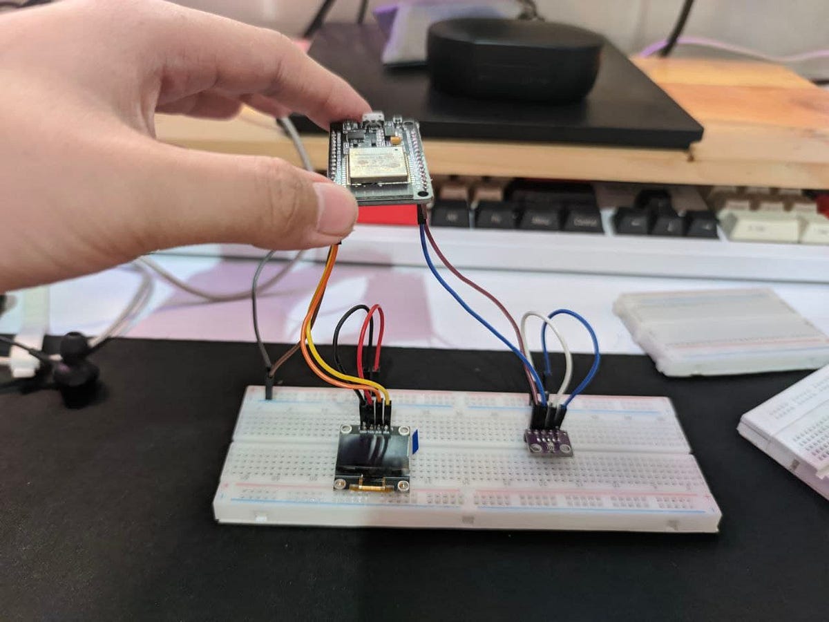 Project: BMP280 with OLED with multiple I2C Interface | by Tugus Ibram ...