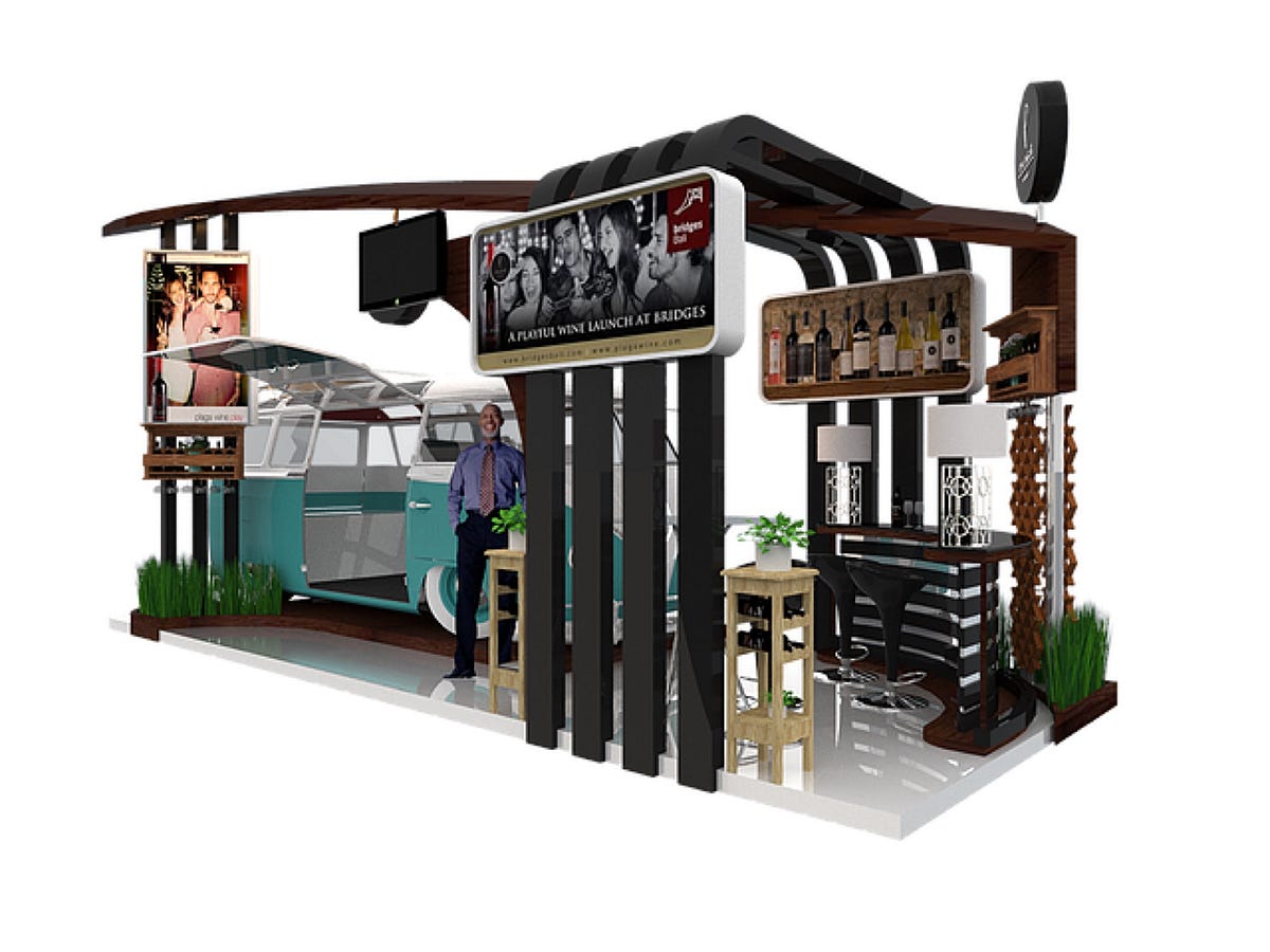 Plaga wine bali booth design | by Rezki Kurniarachhman | Medium