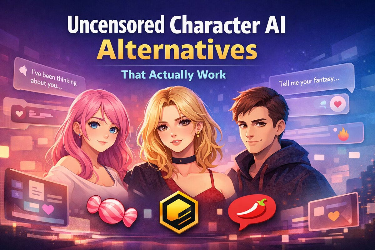 15 Uncensored Character AI Alternatives That Work in 2026 | by The ...