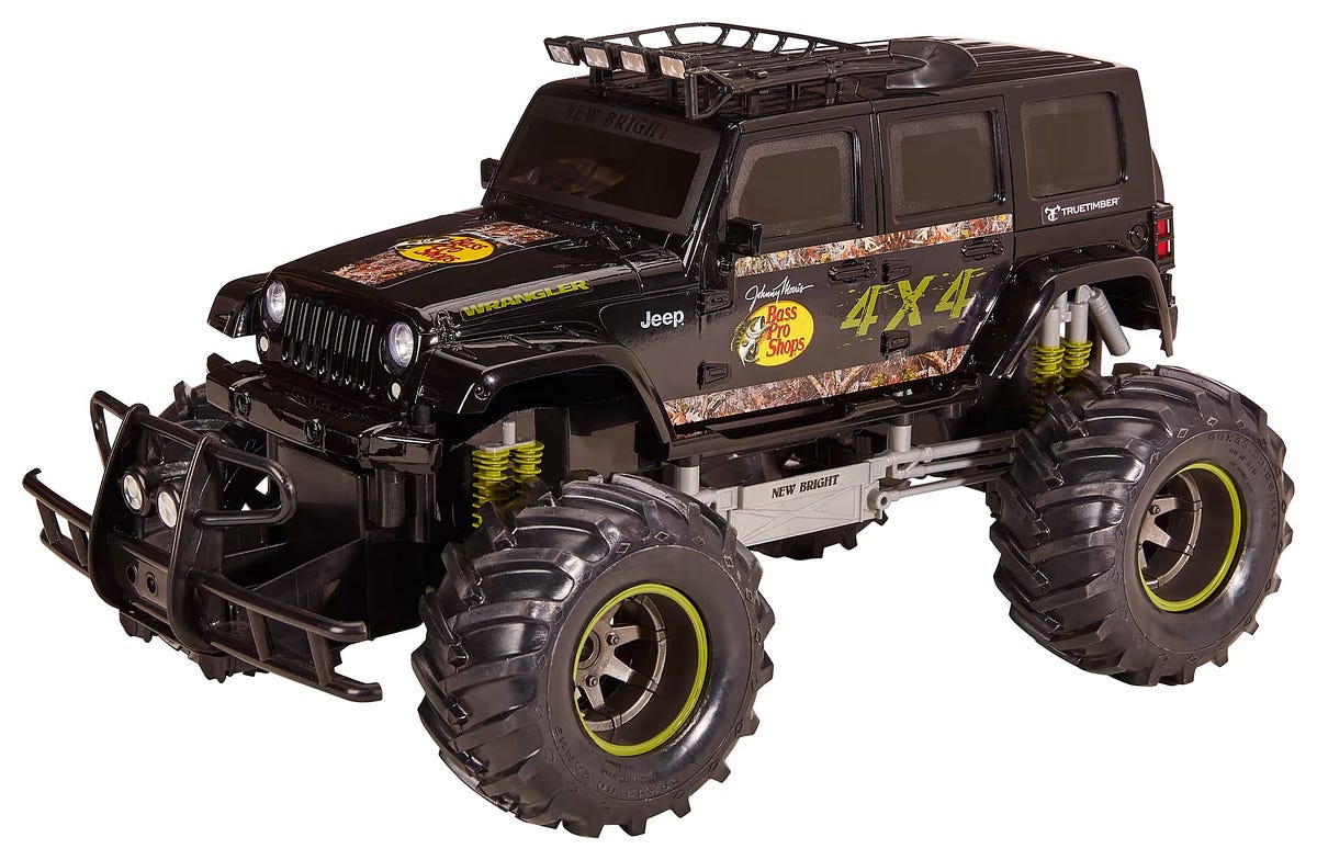 Bass Pro Shops 4x4 Jeep Wrangler 112 Remote Control Vehicle By Wholesale Offers Medium
