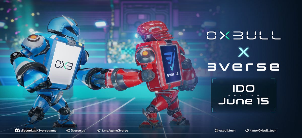 3VERSE IDO Launchpad #1: Feeling Bullish with Oxbull | by 3VERSE | Medium