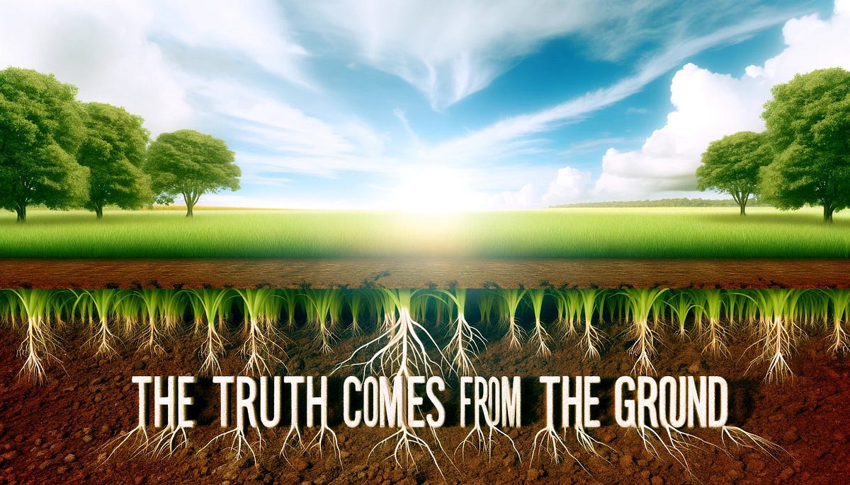 Real Insights Come from the Ground | by Mark ter Voert | Medium