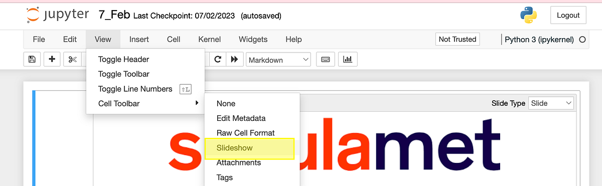 How to turn your Jupyter notebook into a presentation with RISE | by Faiga Alawd | Medium