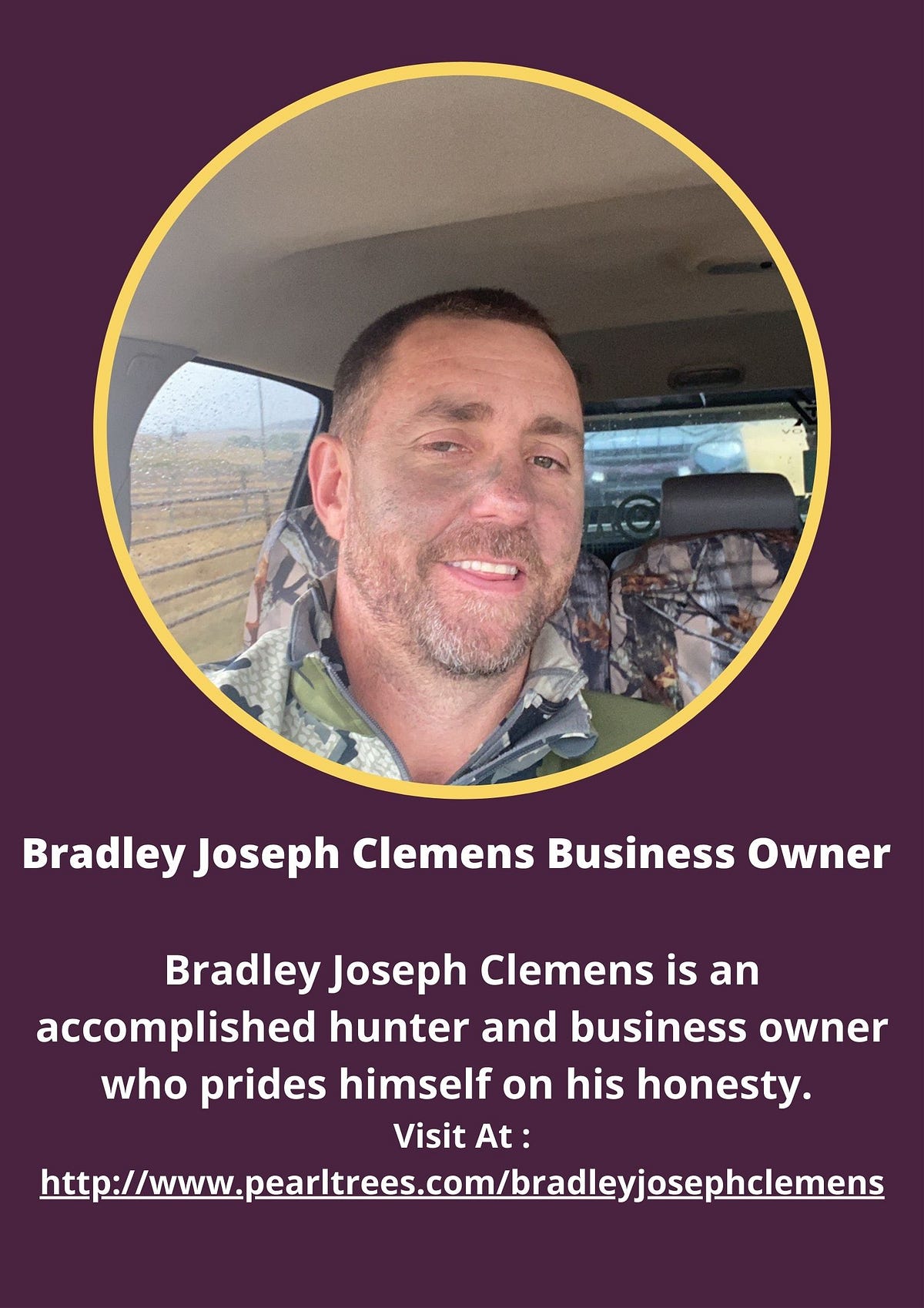 Bradley Joseph Clemens — Business Owner - Bradley Joseph Clemens - Medium