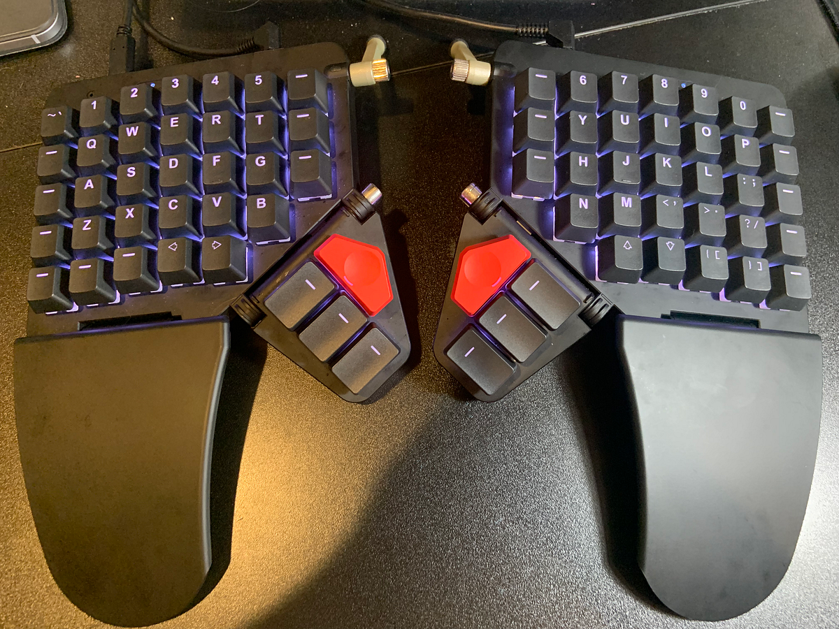 One month using a split-keyboard. To start, I have nothing negative to ...