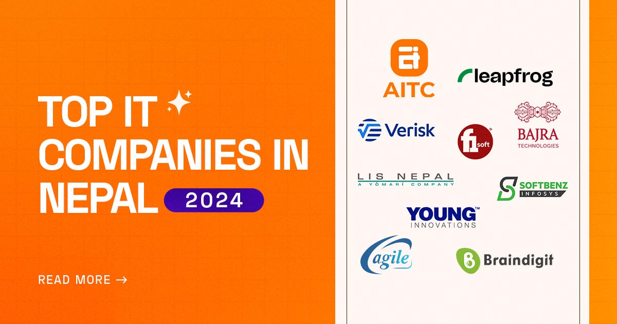 Top 10 IT companies of Nepal 2024 | Software | tech | Medium