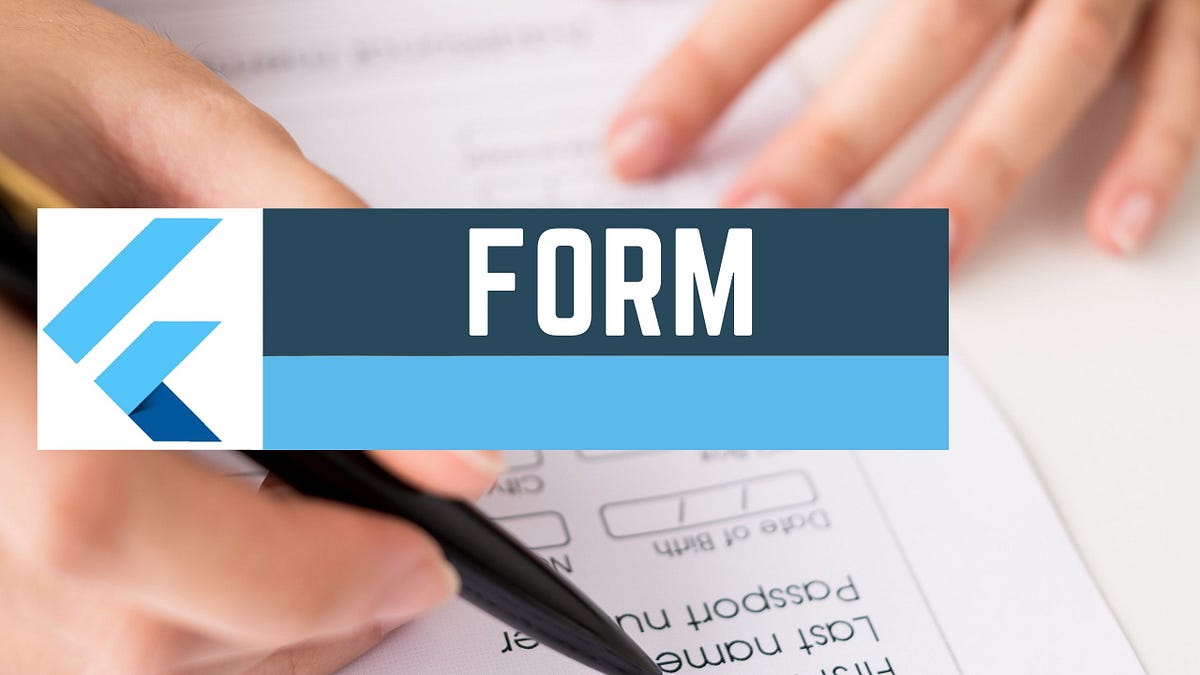 How To Create Validate And Save Form In Flutter By Mahmud Ahsan Thinkdiff