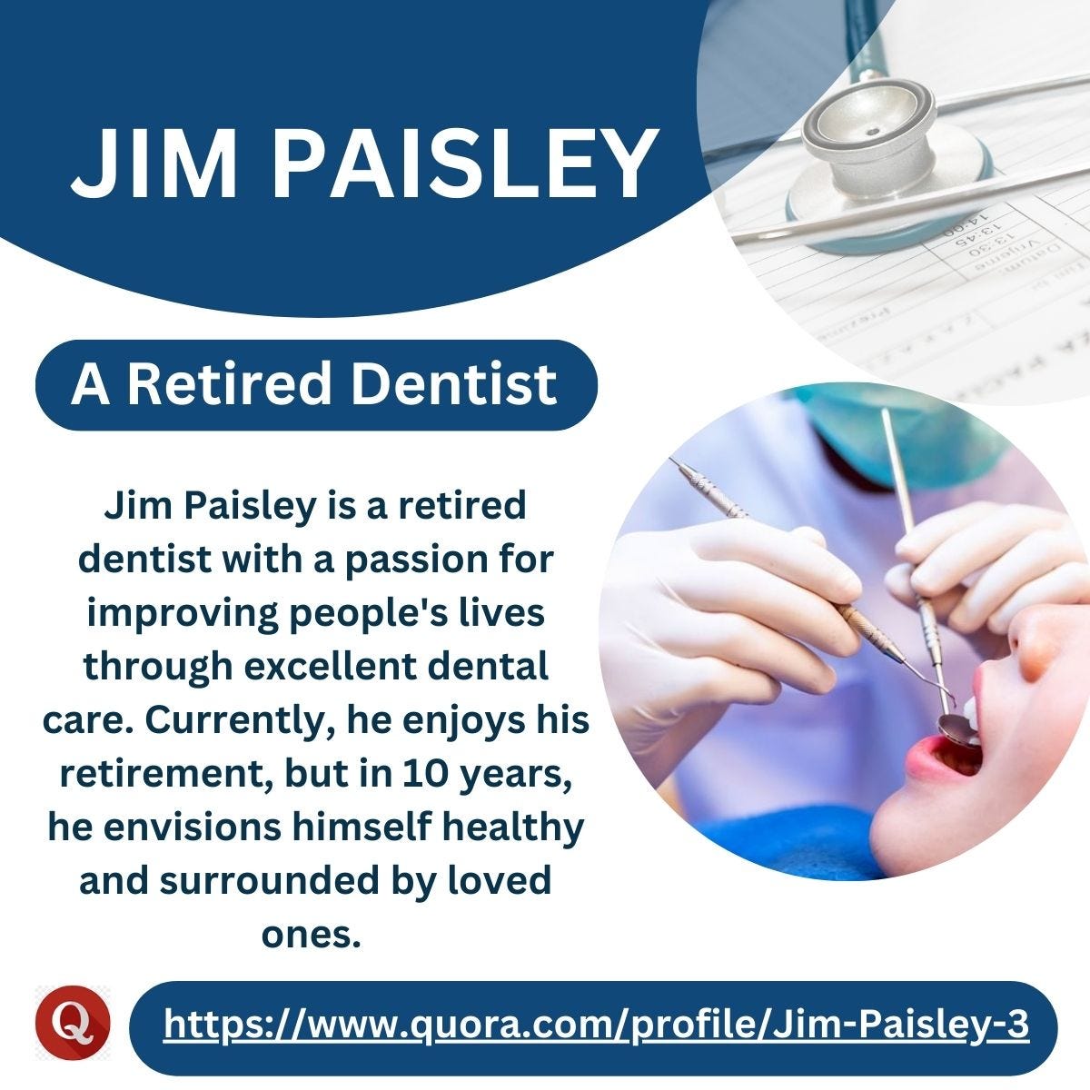 Jim Paisley — A Retired Dentist - Jim Paisley - Medium