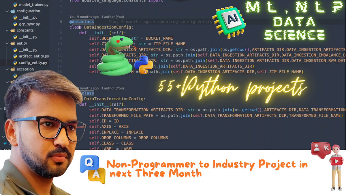 55+ python hands-on Projects with Source Code — Day-1 | by Manralai | Medium