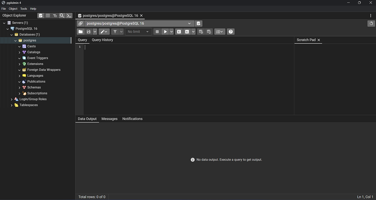Instalasi PgAdmin 4 di Windows untuk menjaankan PostgreSQL | by erlangga satria | Medium