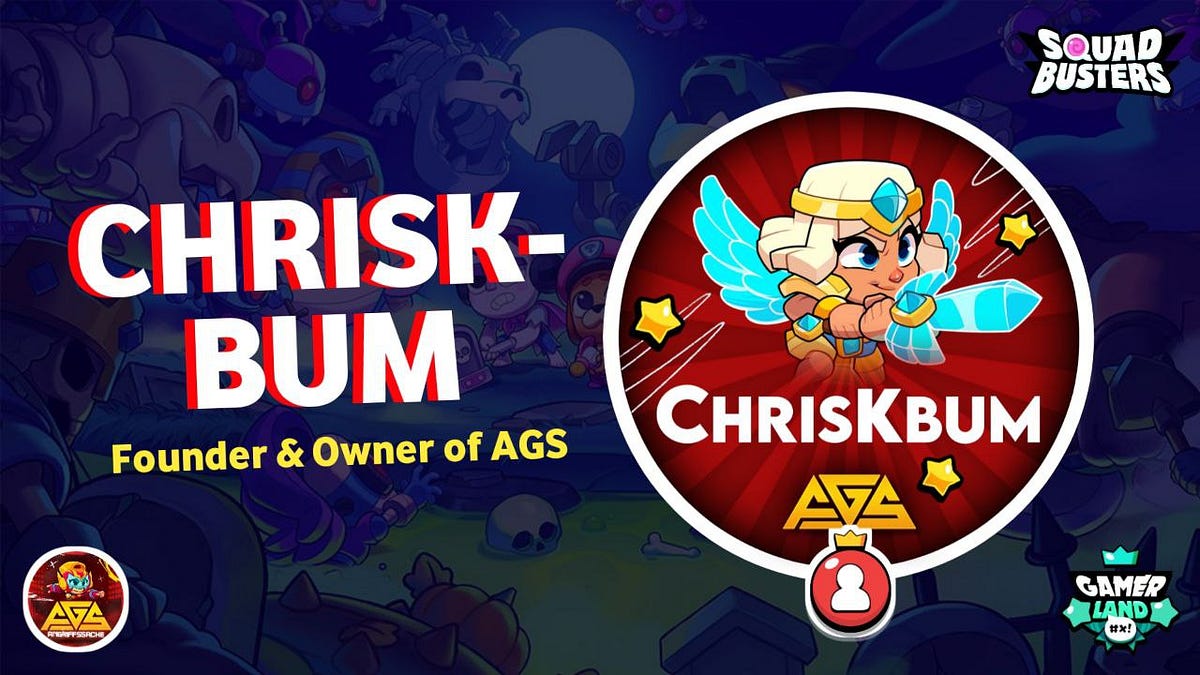INTERVIEW WITH CHRISKBUM. Founder & Owner of AGS | by Gamerland | Mar ...
